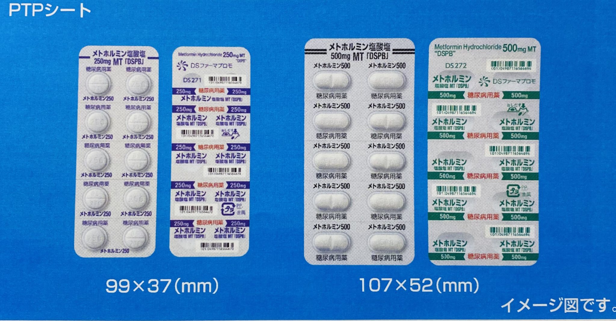 メトホルミン〈メトグルコ錠〉も大日本住友「DSPB」でAG発売！包装や薬価、発売日 | Apple製品を愛する薬剤師しぐのお勉強ブログ